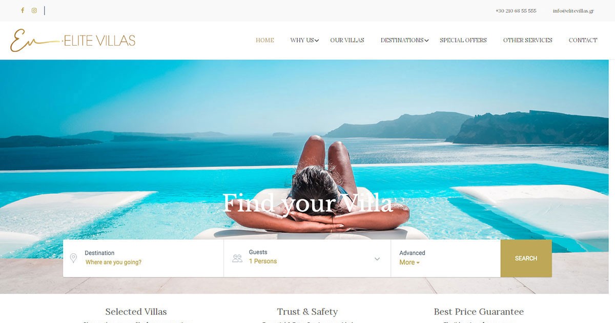 Elite Villas - deweb